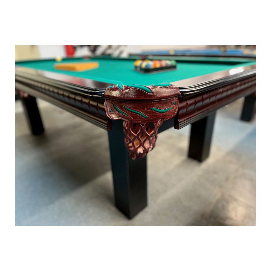 Table de billard 8 pieds Majestic Démonstrateur de plancher avec fini ...