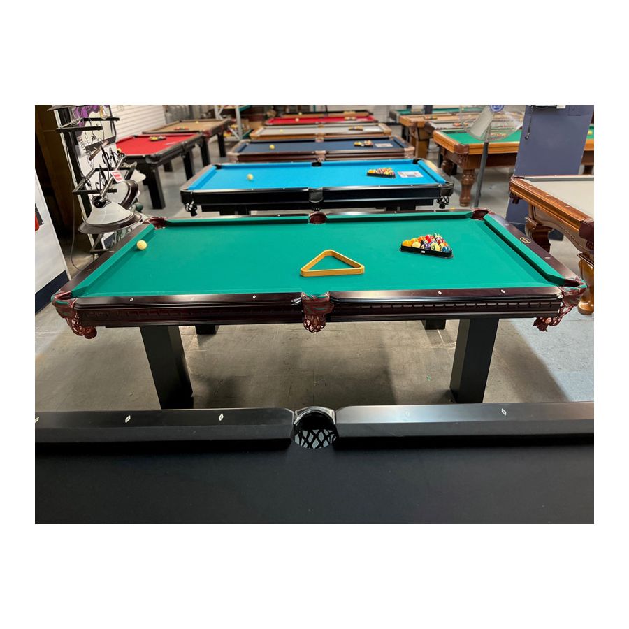 Table de billard 8 pieds Majestic Démonstrateur de plancher avec fini ...