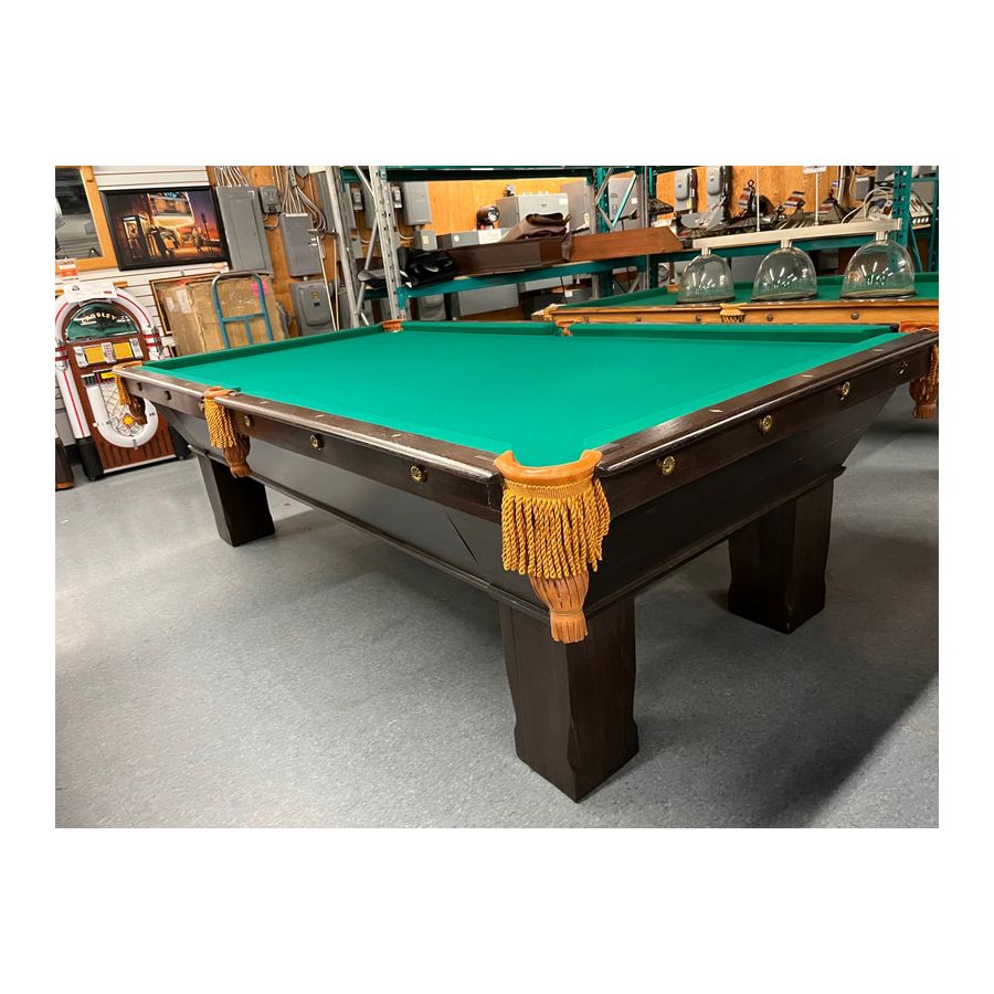 Table de billard Brunswick Dominion Antique 9 pieds usagée fabriqué en ...
