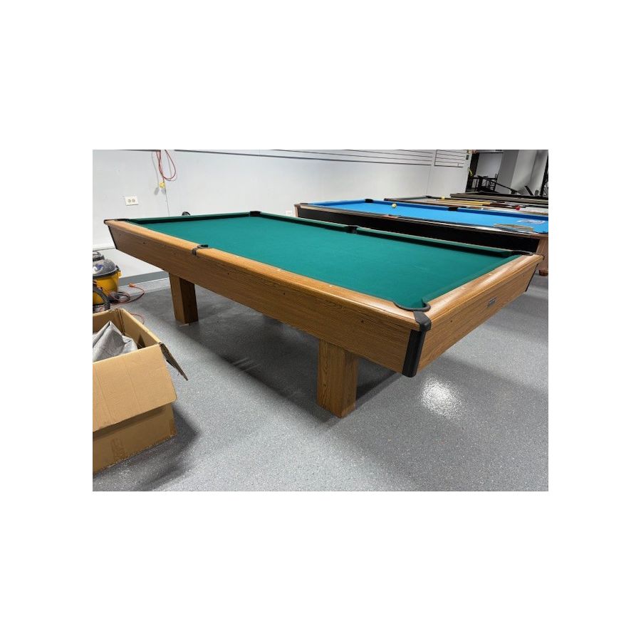 Table de billard usagée Palason Billard 9 pieds avec ardoise naturelle ...