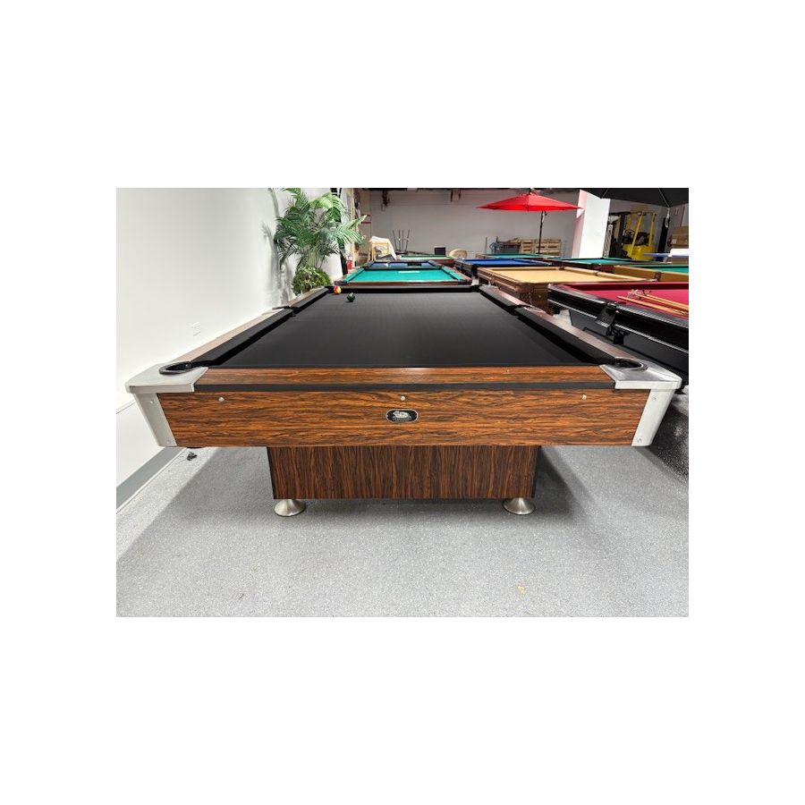 Table de billard usagée 8 pieds surdimensionné OBS Ontario Billiard Supply avec ardoise un pouce ...