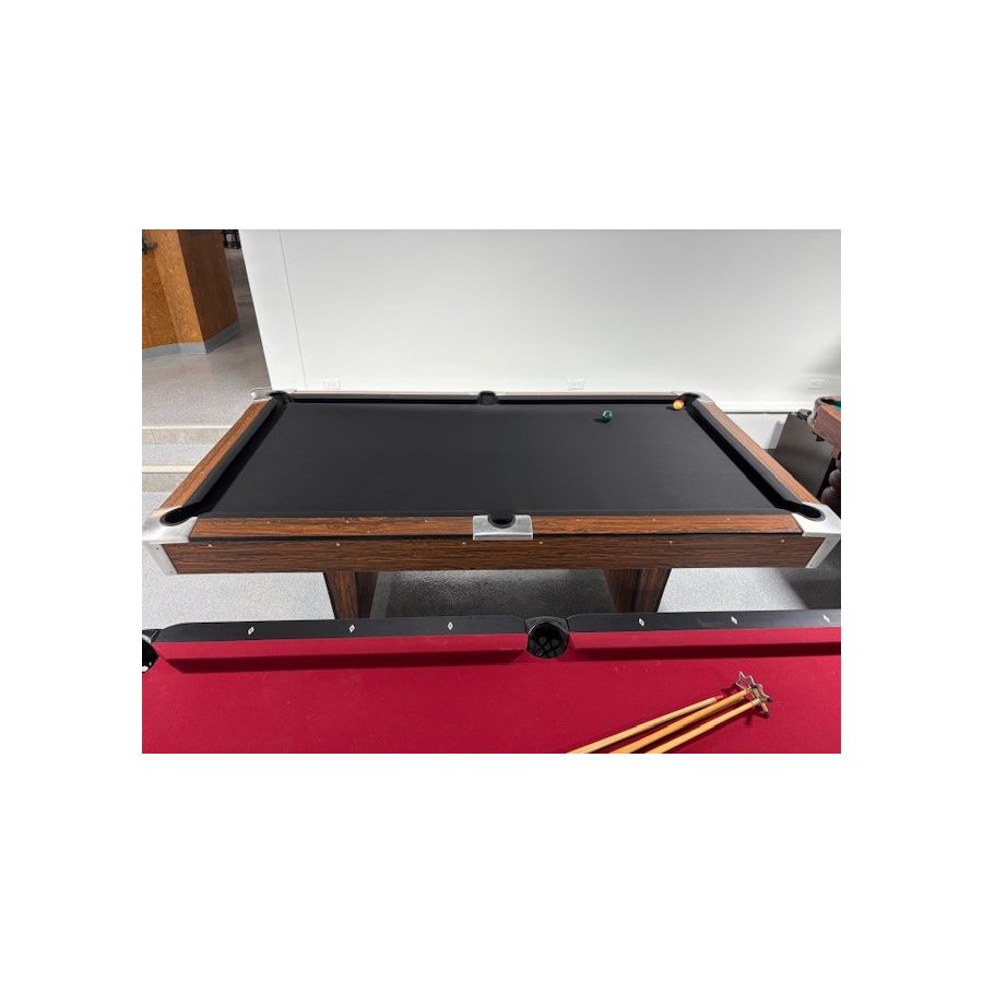 Table de billard usagée 8 pieds surdimensionné OBS Ontario Billiard Supply avec ardoise un pouce ...