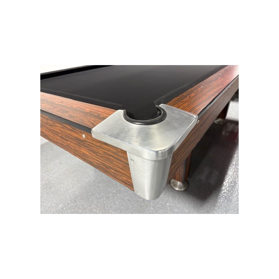 Table de billard usagée 8 pieds surdimensionné OBS Ontario Billiard Supply avec ardoise un pouce ...