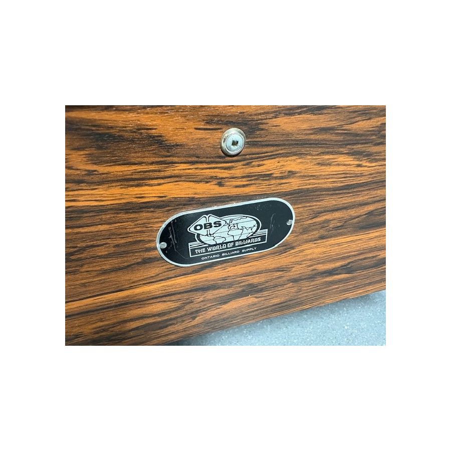 Table de billard usagée 8 pieds surdimensionné OBS Ontario Billiard Supply avec ardoise un pouce ...